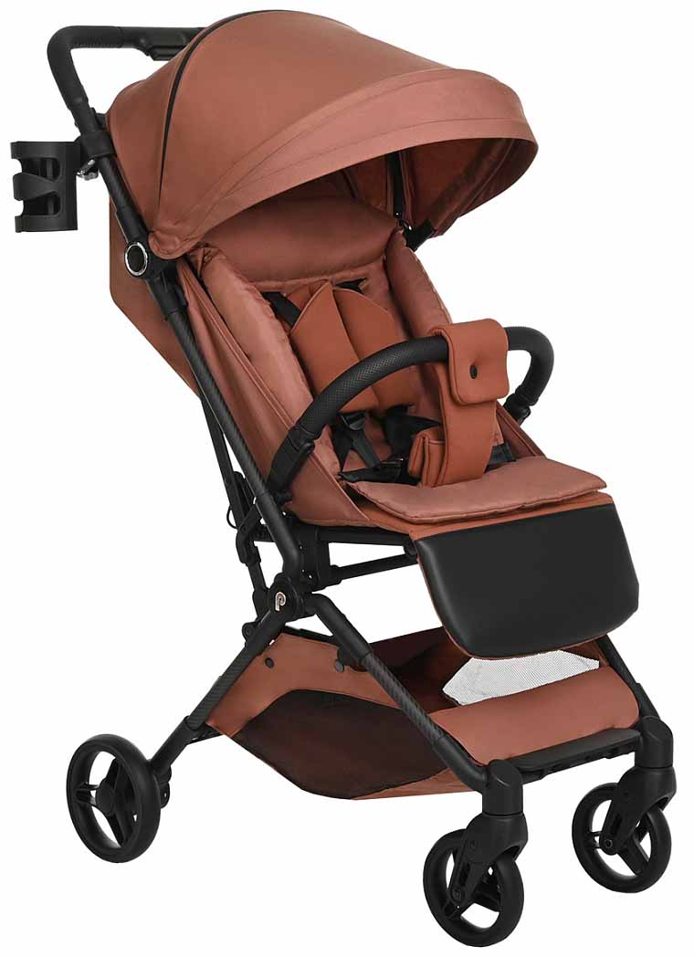 Pituso Прогулочная коляска Pera / цвет Coffee (коричневый), рама carbon купить в Краснодаре с ...